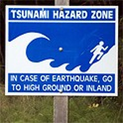 tsunami warning signs